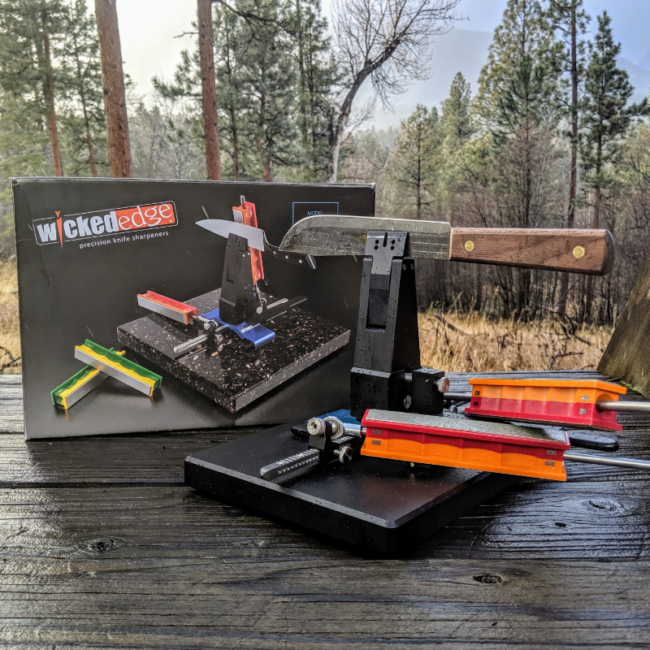 Wicked Edge Knife Sharpener Review | Mama Bear Outdoors